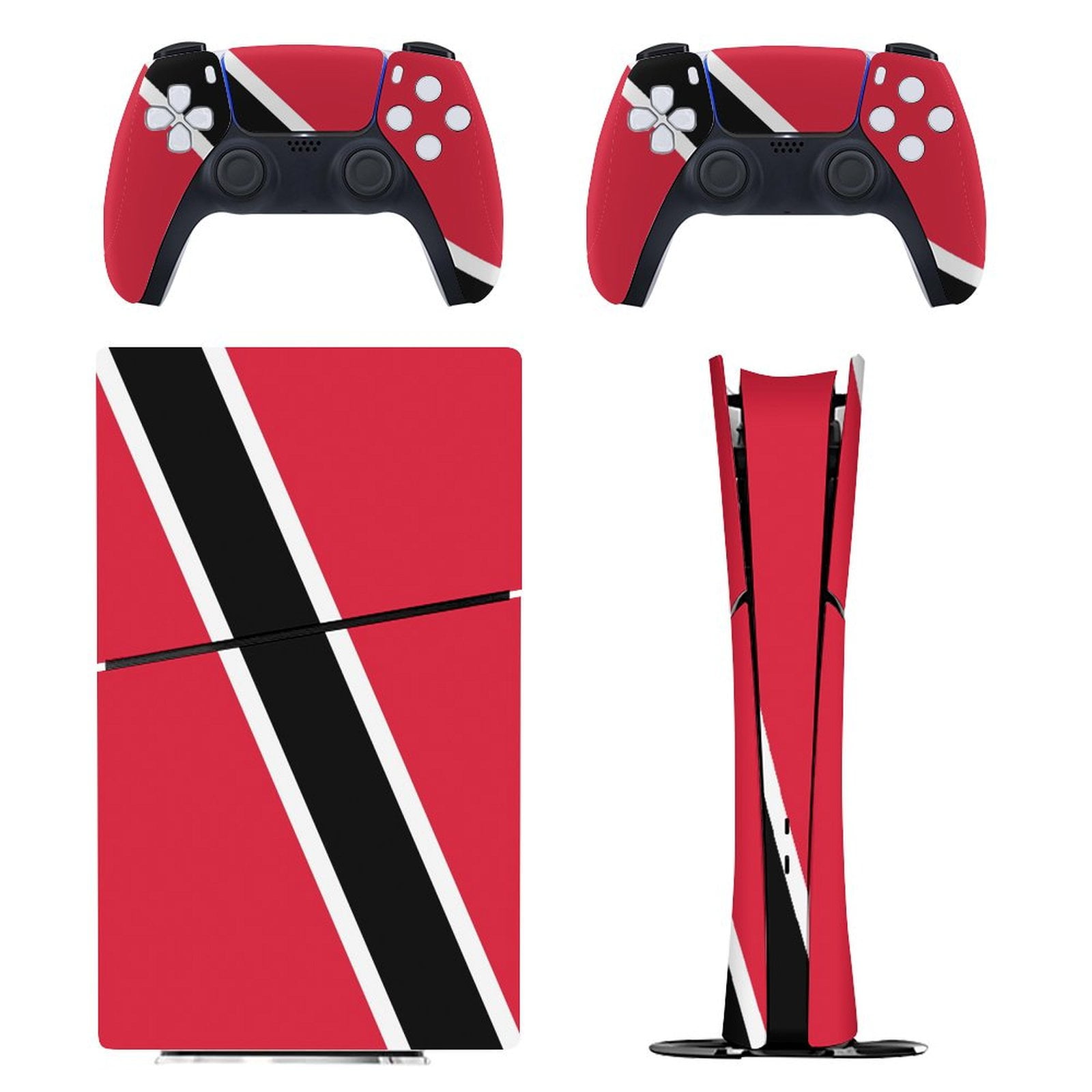 Flag of Trinidad Tobago PS5/PS5 Pro/PS5 Slim Digital Disc Skin Sticker ...