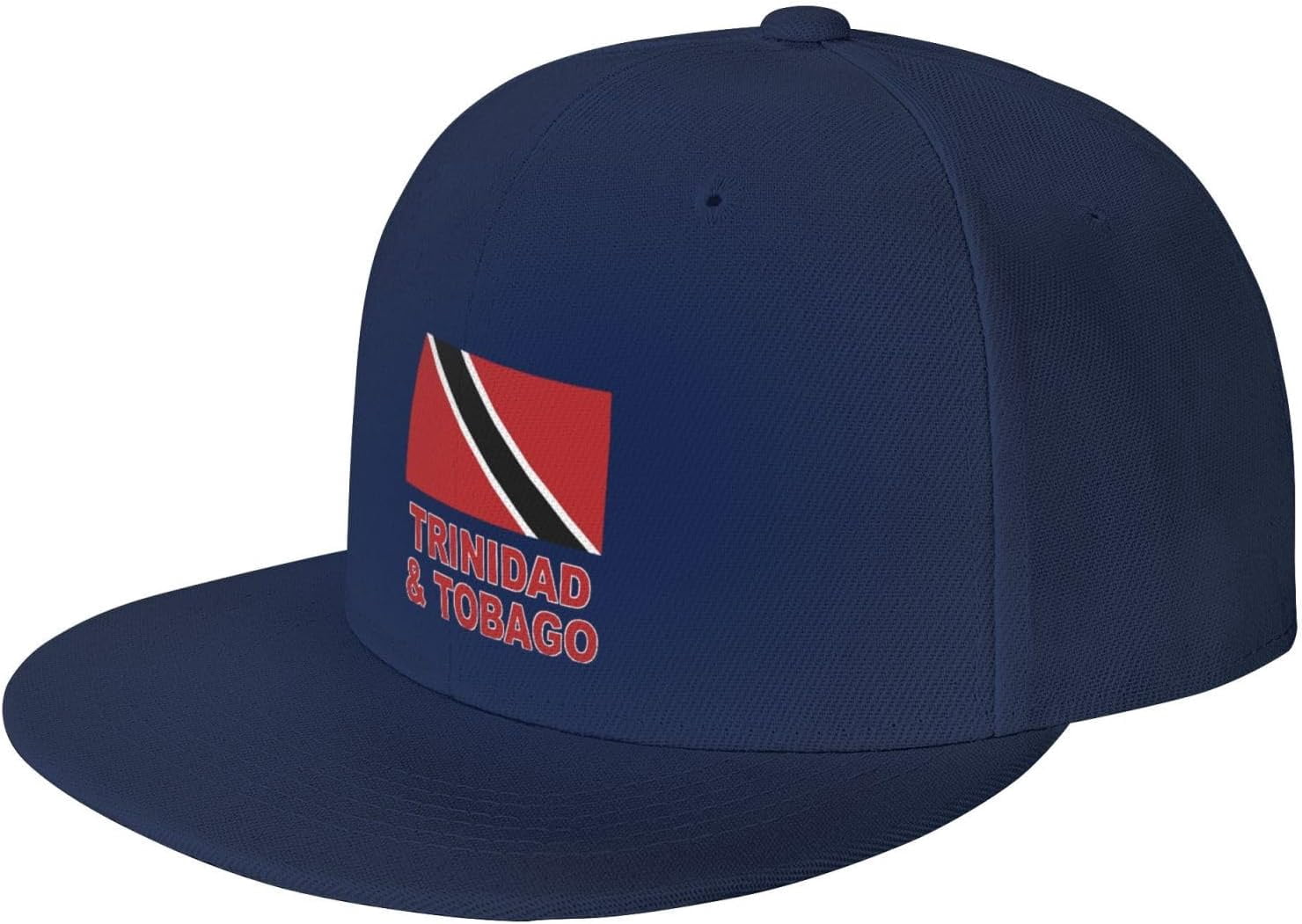 Flag of Trinidad and Tobago Baseball Cap for Men Or Women Flat Brim Hat ...