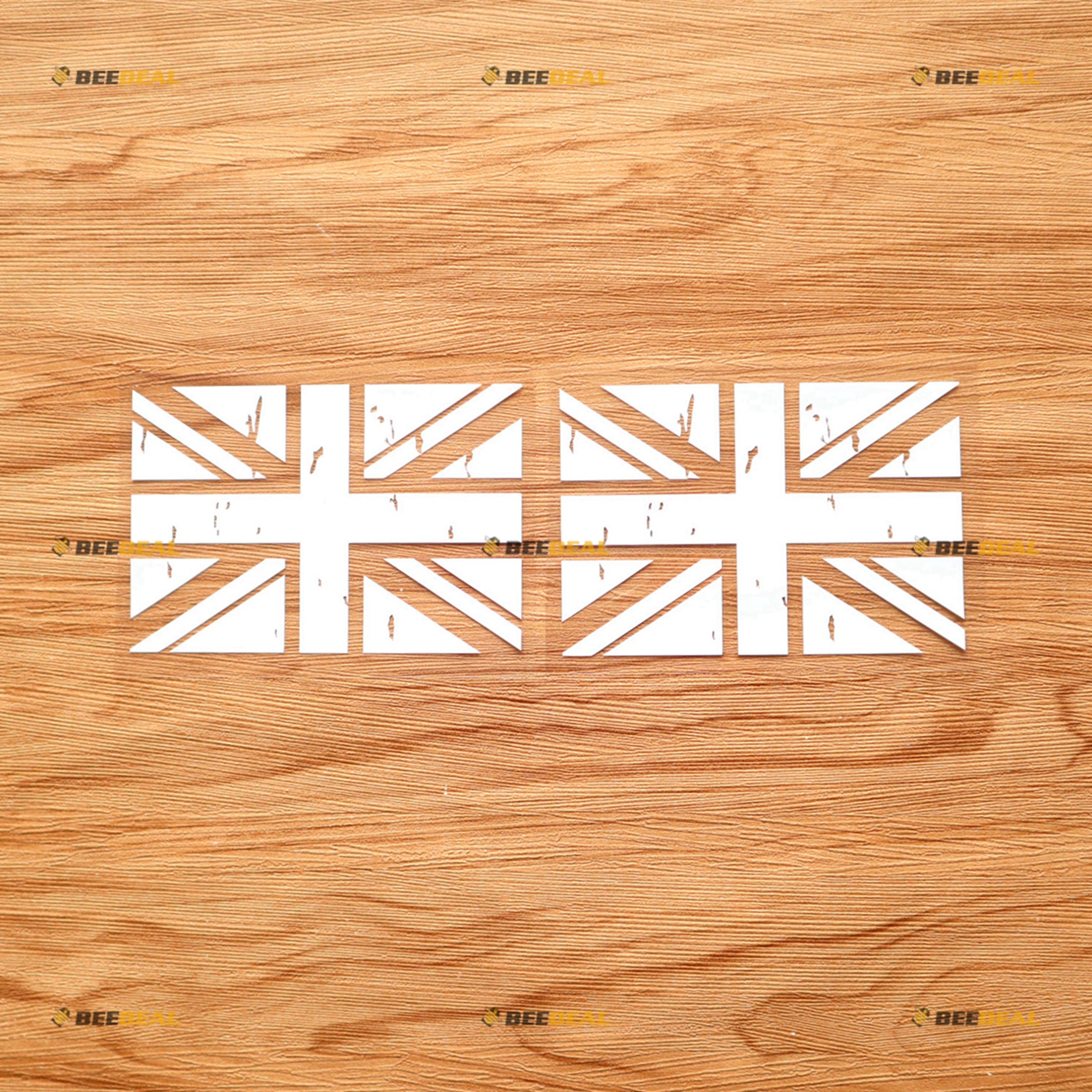 Flag of UK British Union Jack Sticker Decal Vinyl Distressed Tattered ...