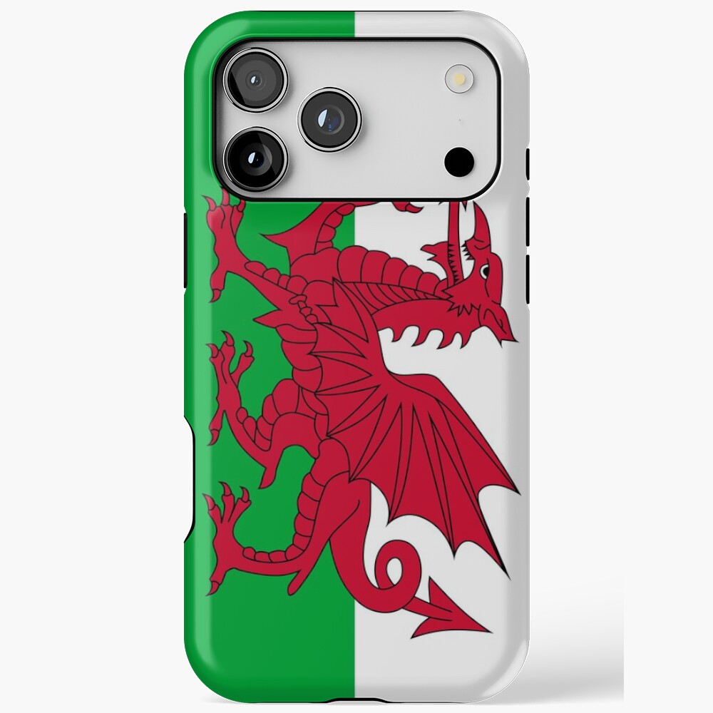 Flag of Wales The Welsh Dragon Phone Cover for iPhone 11 12 13 14 15 16 ...