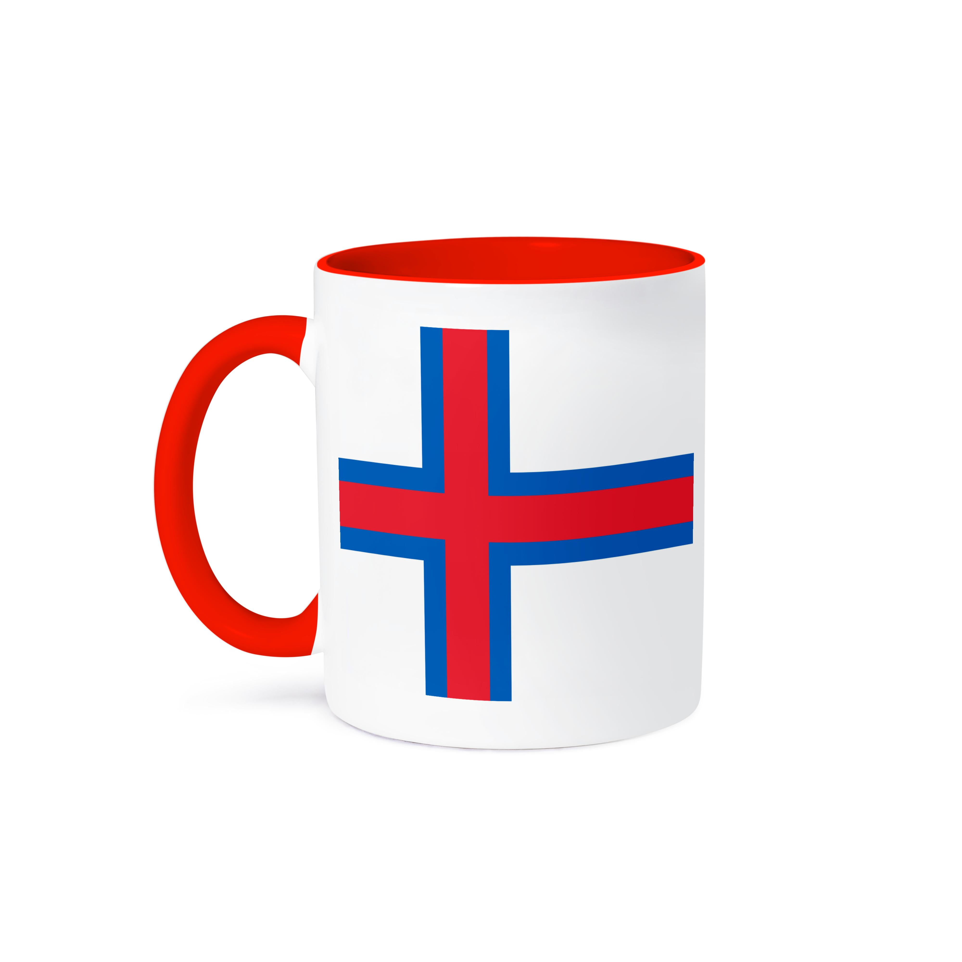 3dRose, Flag of the Faroe Islands - Faroese - Danish white red blue offset Scandinavian Nordic ...