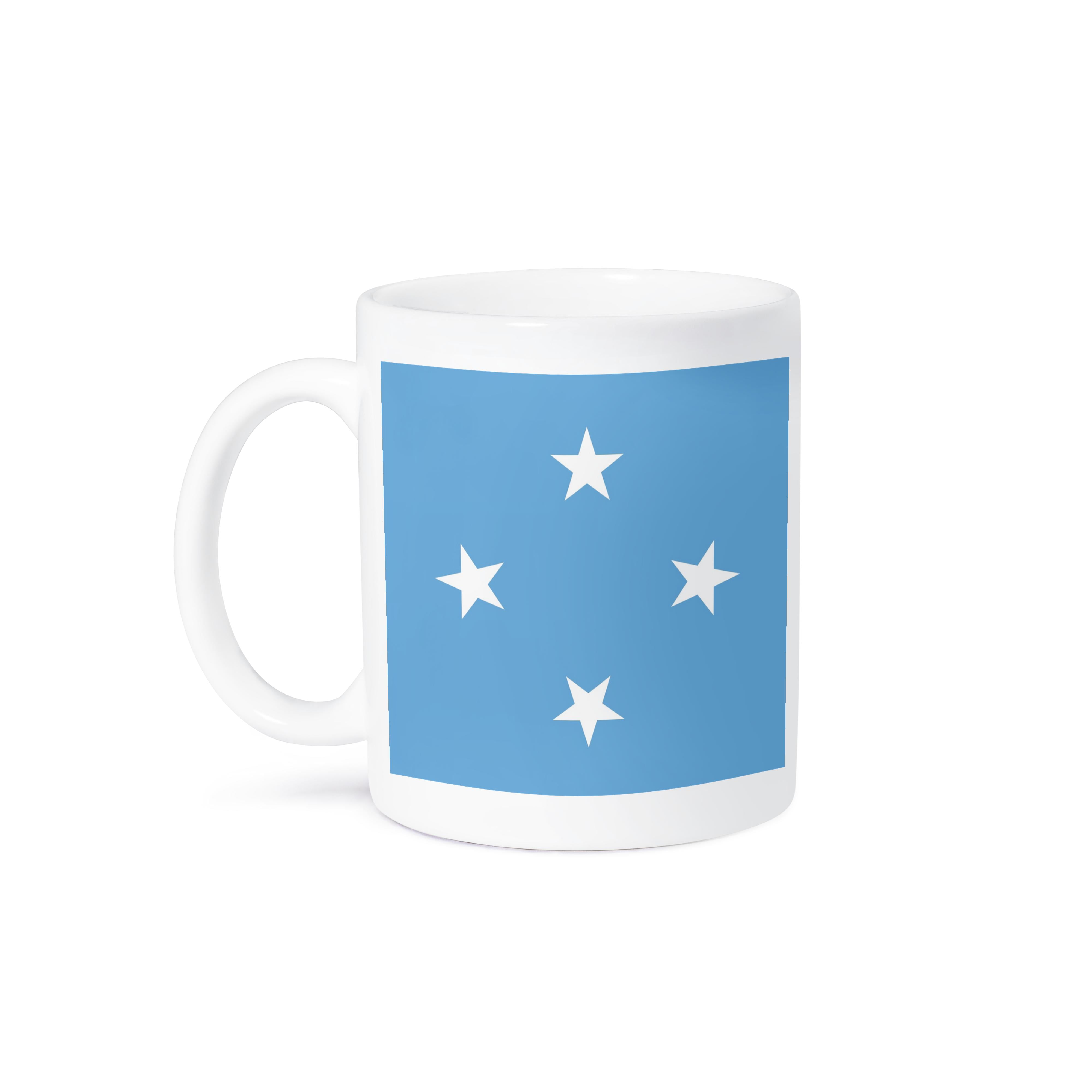 3dRose, Flag of the Federated States of Micronesia - light blue with ...