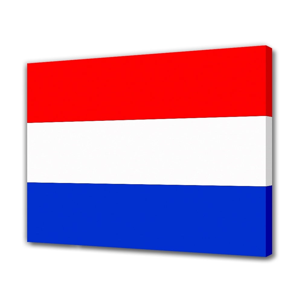 Flag of the Netherlands Canvas Poster Bedroom Decor Sports Landscape ...