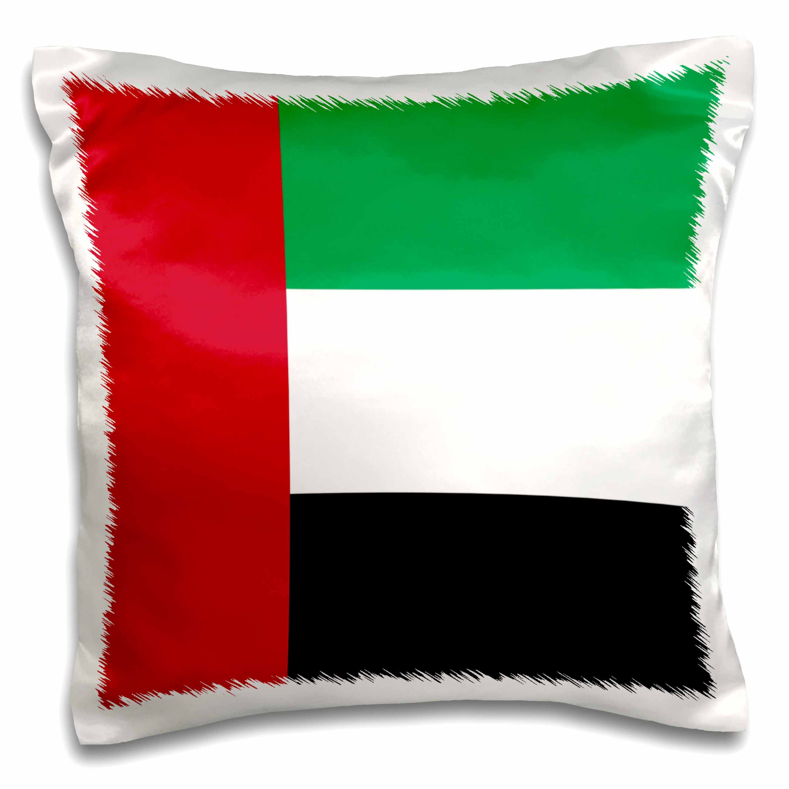 3dRose, Flag of the United Arab Emirates UAE - Emirati Red blue white ...