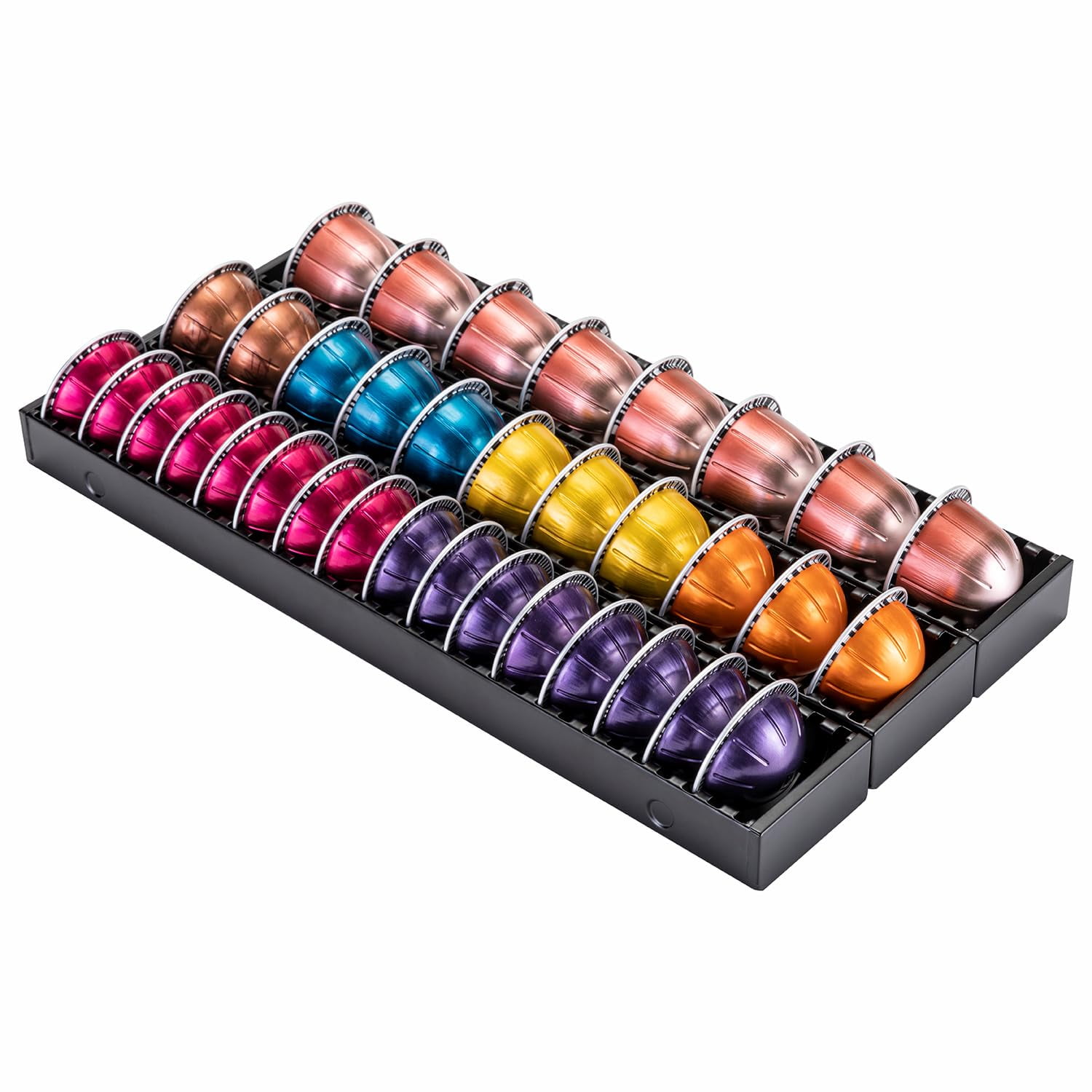 FlagShip Vertuo Pod Drawer Insert for Counter,Nespresso Pod Holder DIY ...