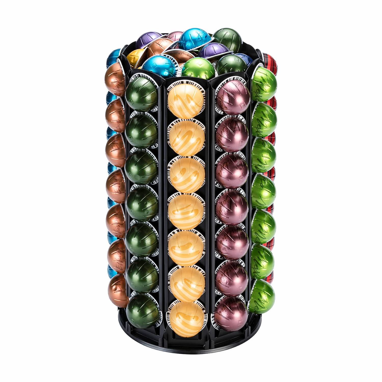 FlagShip for Nespresso Pod Holder Coffee Pod Carousel for Vertuo Pod ...
