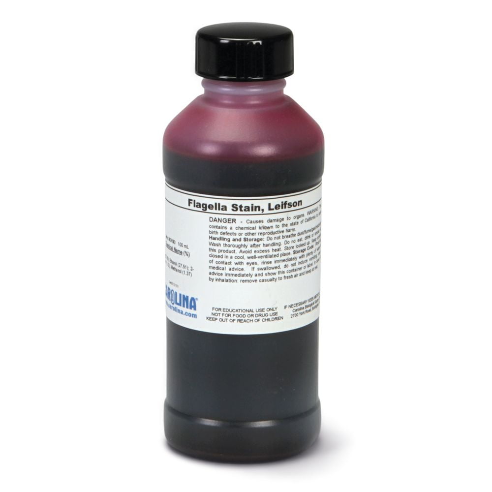 Flagella Stain, Leifson, Laboratory Grade, 100 Ml - Walmart.com