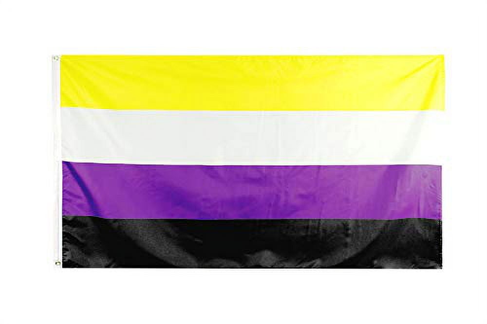 Flaglink Nonbinary Pride Flag 3x5fts Lgbtqia Non Binary Nb Gender