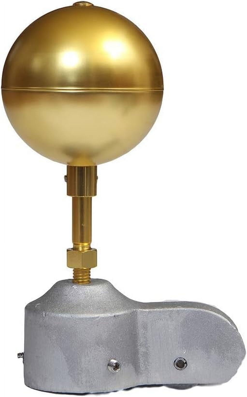 Flagpole Ball and Truck Ornament Set - Flag Pole Topper - 3 1/2" Truck and 5" Ball - Flagpole ...