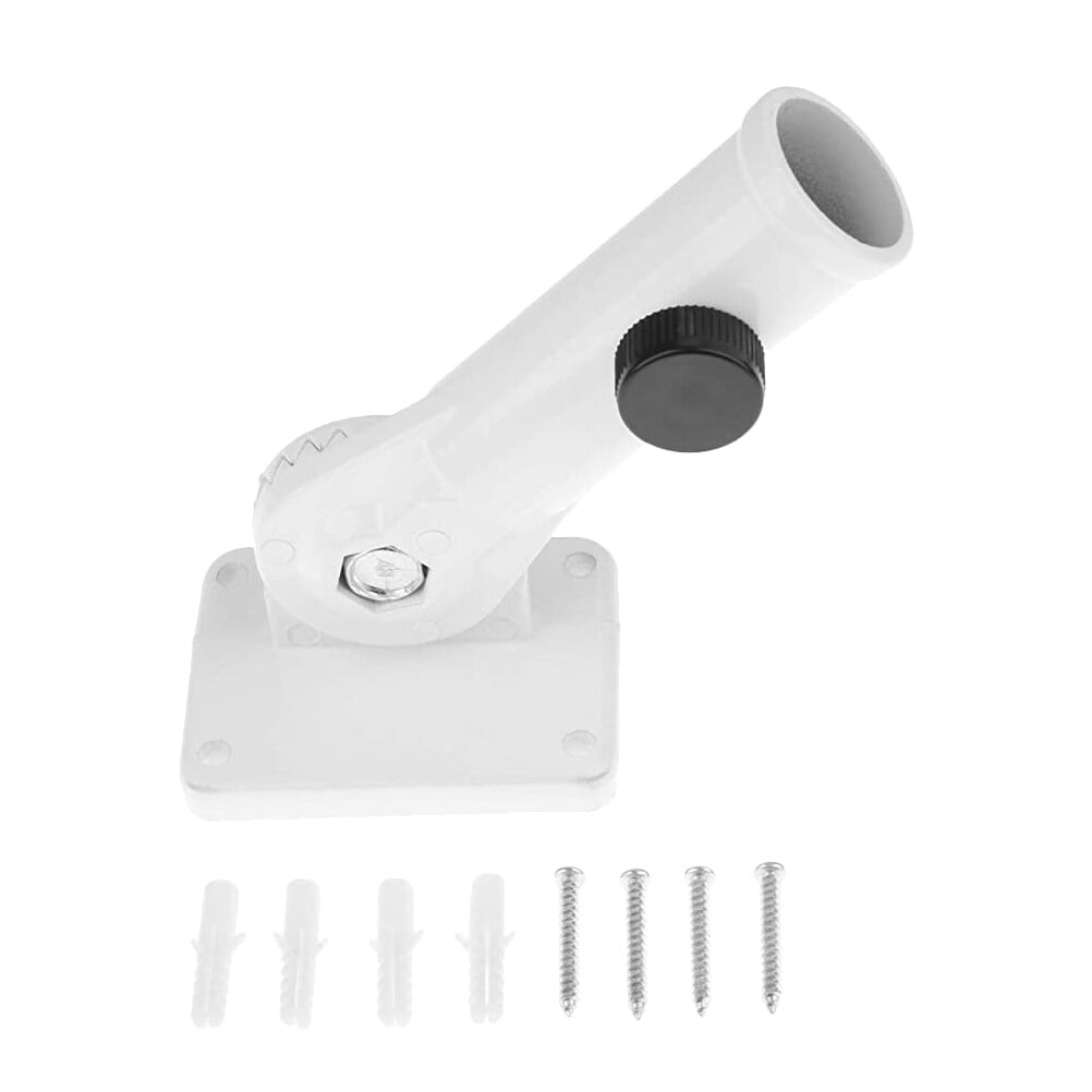 Flagpole Base Bracket Holder Wall Stand Thicken Adjustable Poles for ...