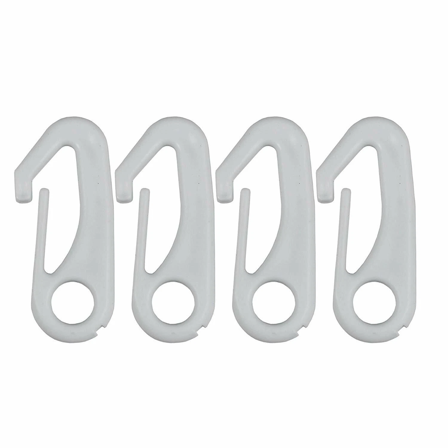 Flagpole Clips Solid Nylon 4 Pcs Nylon Flag Pole Clip Snaps Usa Hook ...