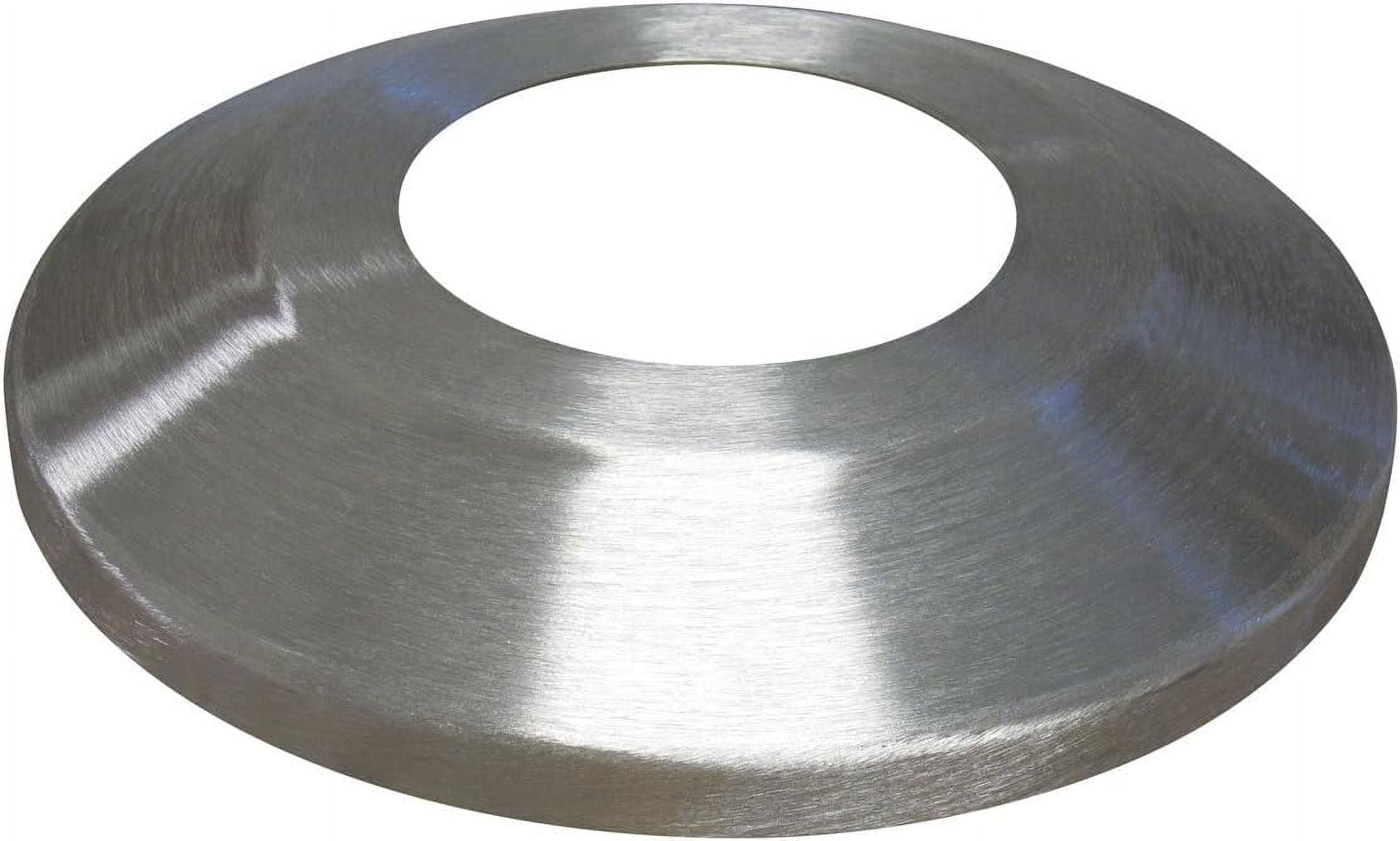 Flagpole Flash Collar Base - Satin Silver Aluminum - Standard Profile ...