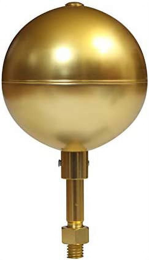 Flagpole Ornament - Flag Pole Topper - 6" With 1/2" Aluminum Hollow Rod ...
