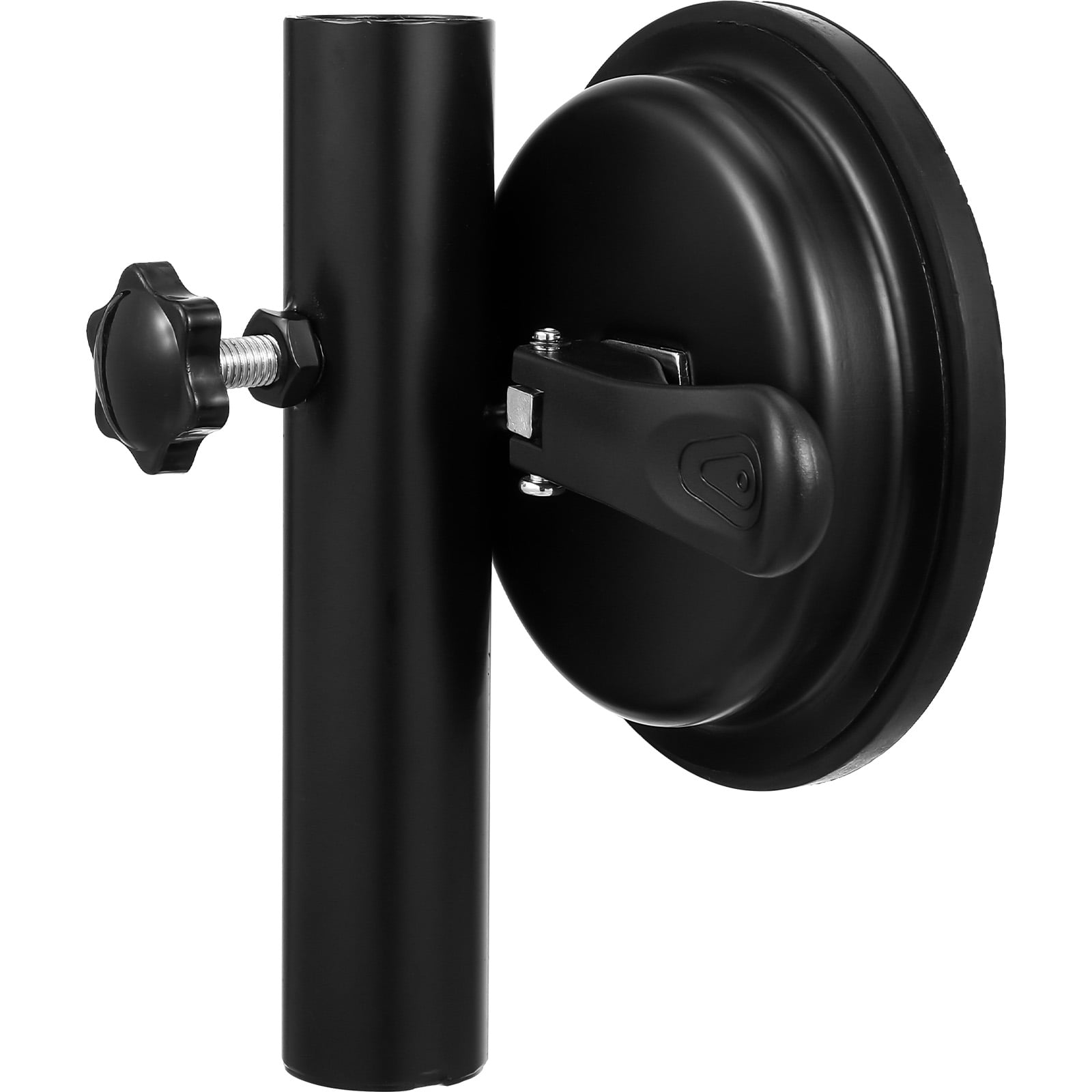 LIOOBO Black Adjustable Flagpole Bracket, Aluminum Alloy, Stable ...
