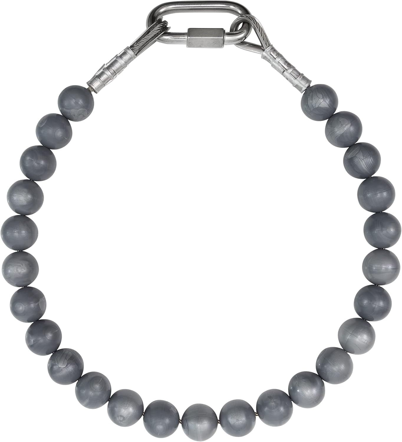 Flagpole Retainer Ring Counterweight Set Silver Made in 7 lb ...