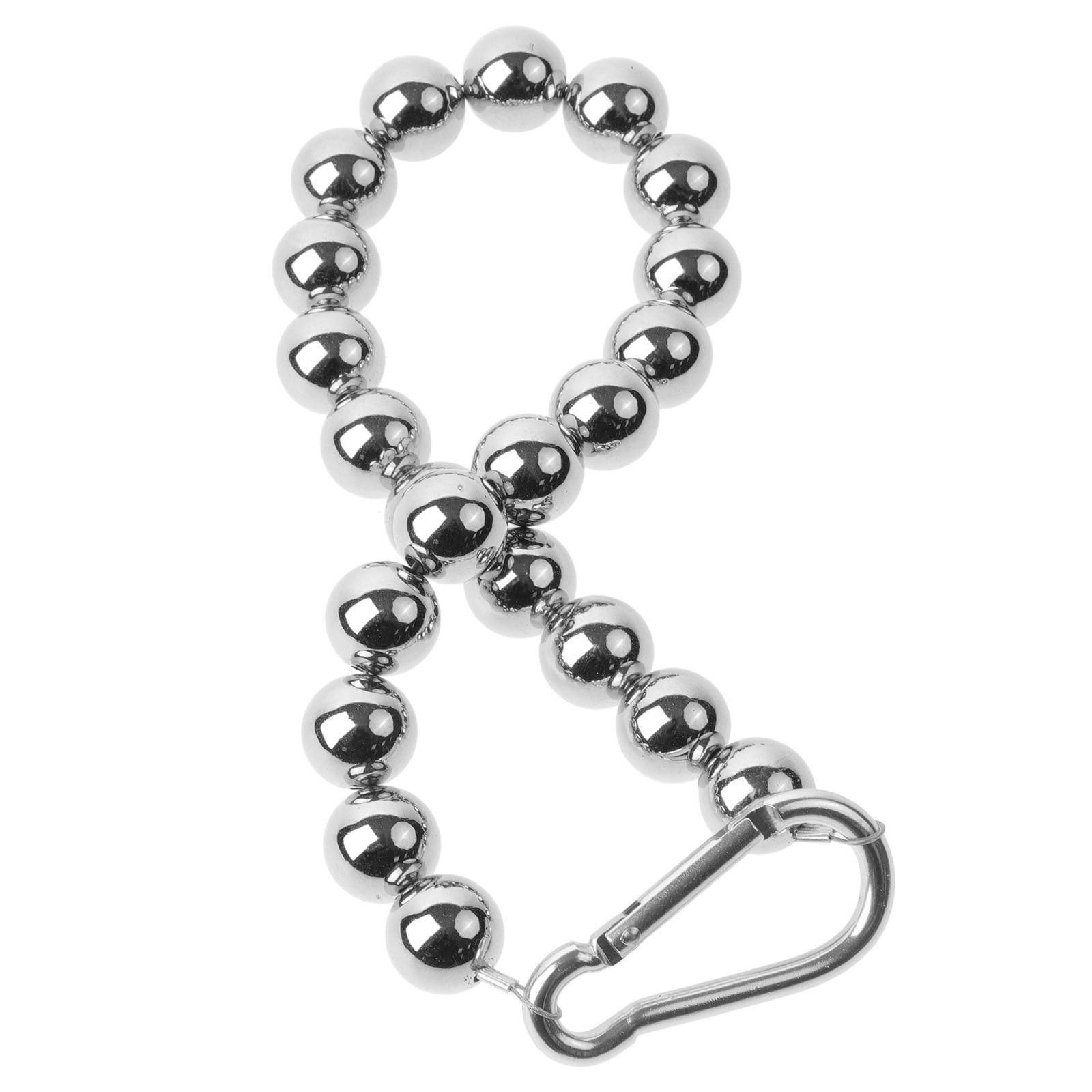 Flagpole Retaining Ring Holder Windproof Guide Chain Beaded Banner ...