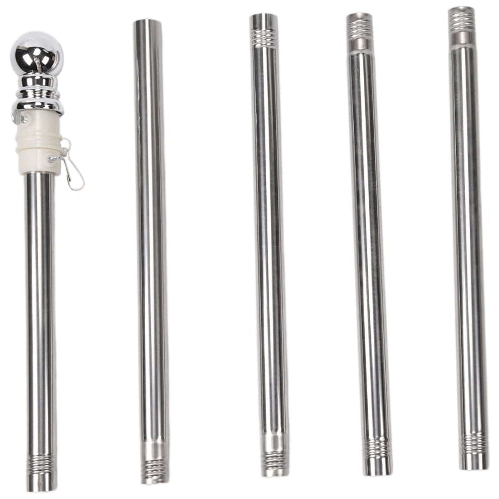 Flagpole, Stainless Steel Flagpole, Suitable for House Courtyard Garden ...