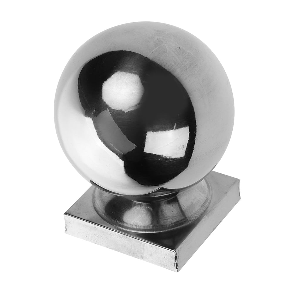Flagpole Topper Finial Flag Pole Ball Topper Ornament Stainless Steel ...