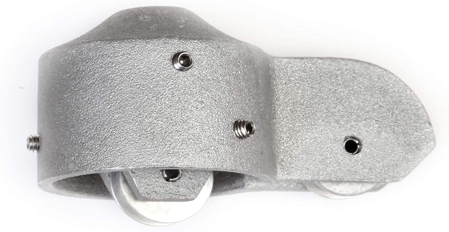 Flagpole Truck with Internal and External Pulleys - 2" Flag Pole Truck ...