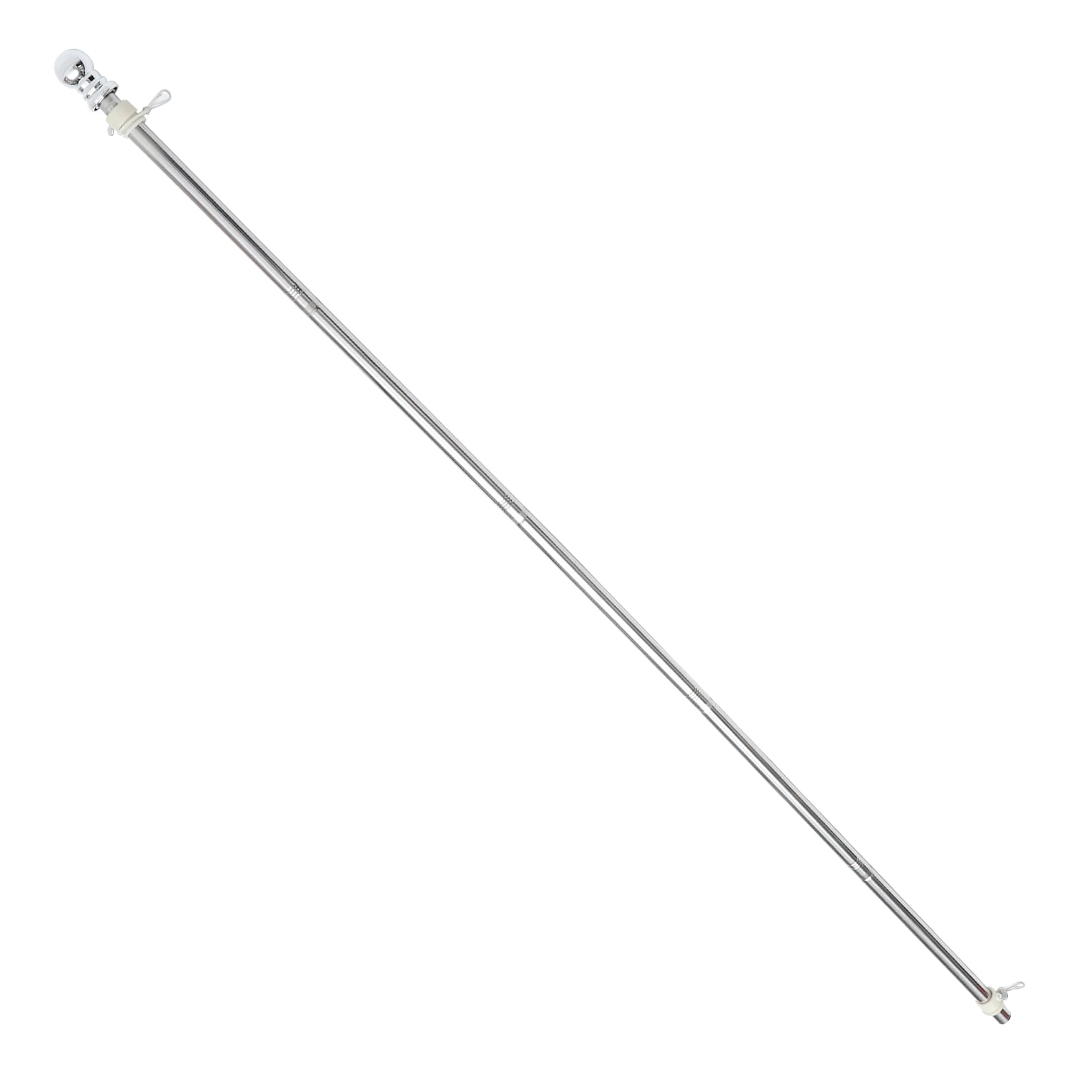 Flagpole for House Anti-winding Free Rotation Holder Flags Stainless ...