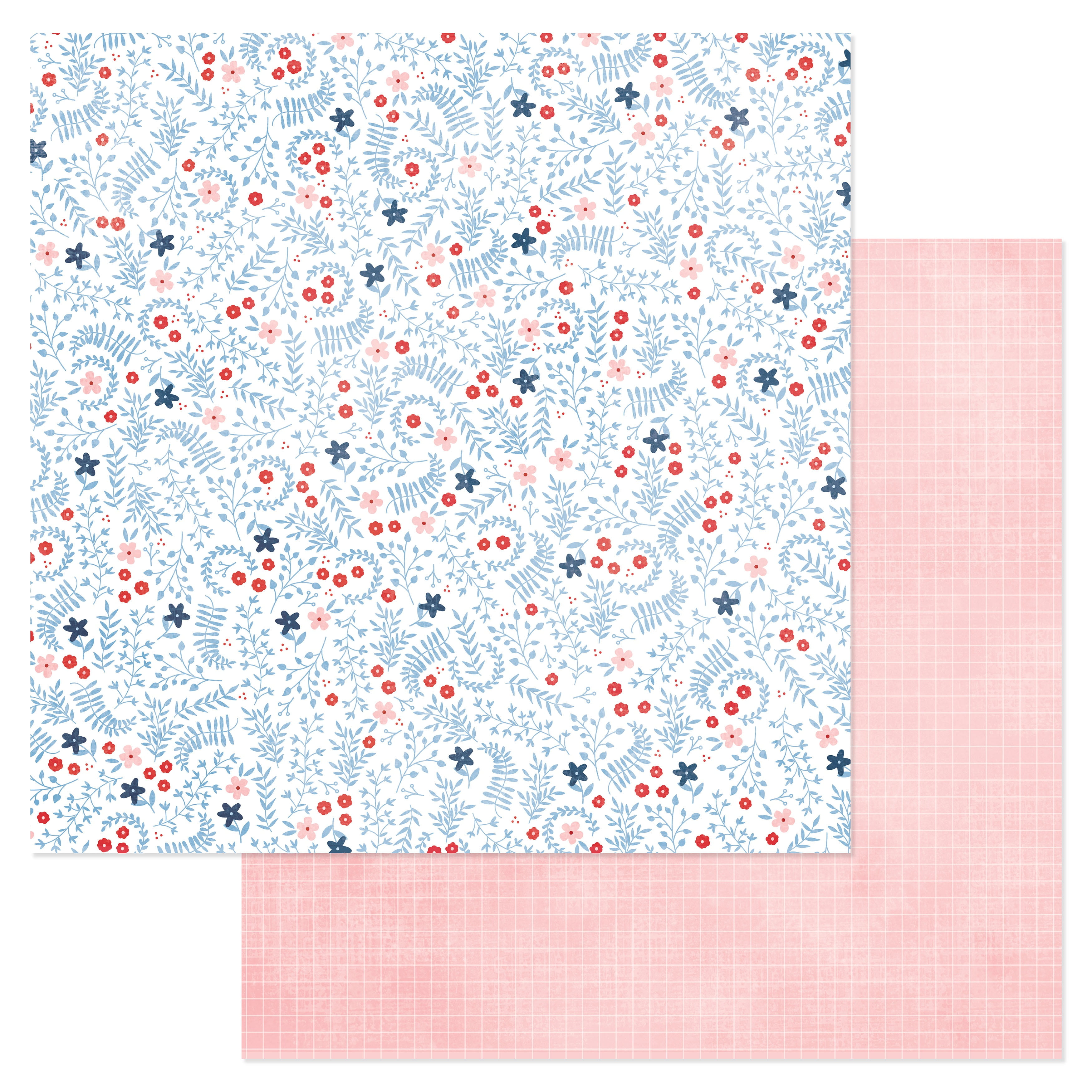 Flags And Frills Double-Sided Cardstock 12"X12"-Blooming With Pride ...