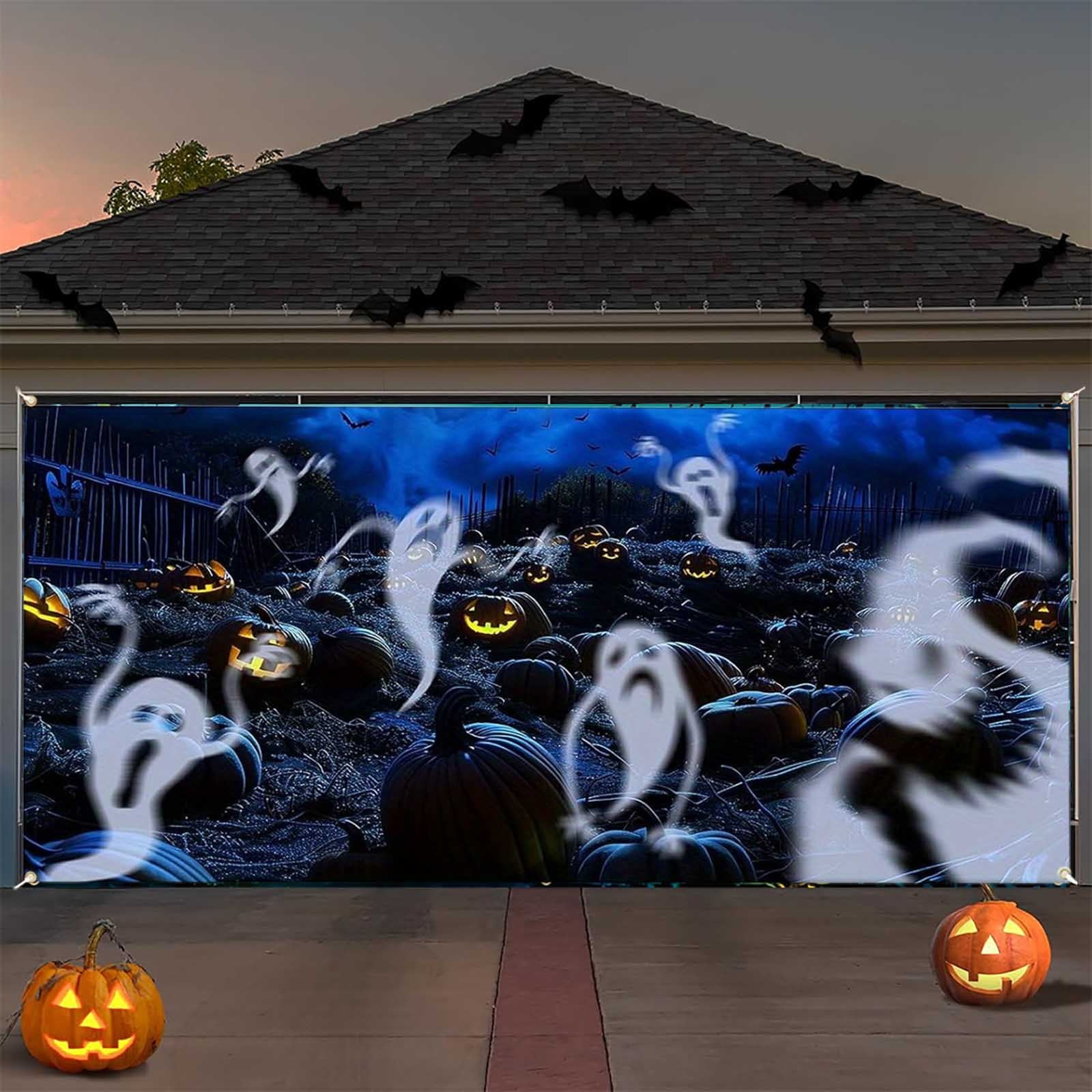 Flags Expansion Garage : Themed Banner With Haunting Graphics For Car ...