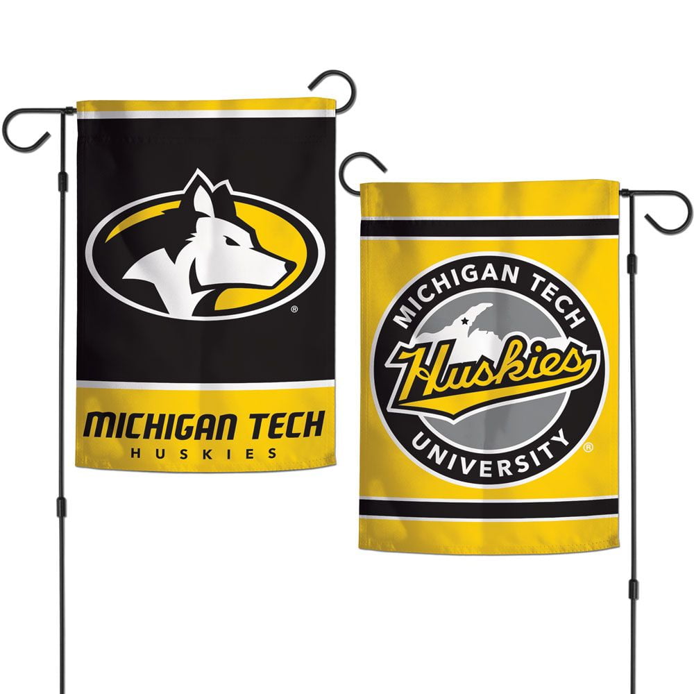 Flags Georgia Michigan Tech Huskies 12.5 x 18 inch Double Sided Yard ...