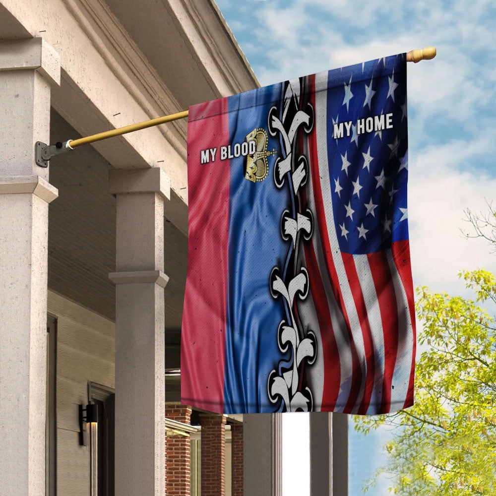 Flags-Liechtensteiner American My Home My Blood Flag Liechtensteiner ...
