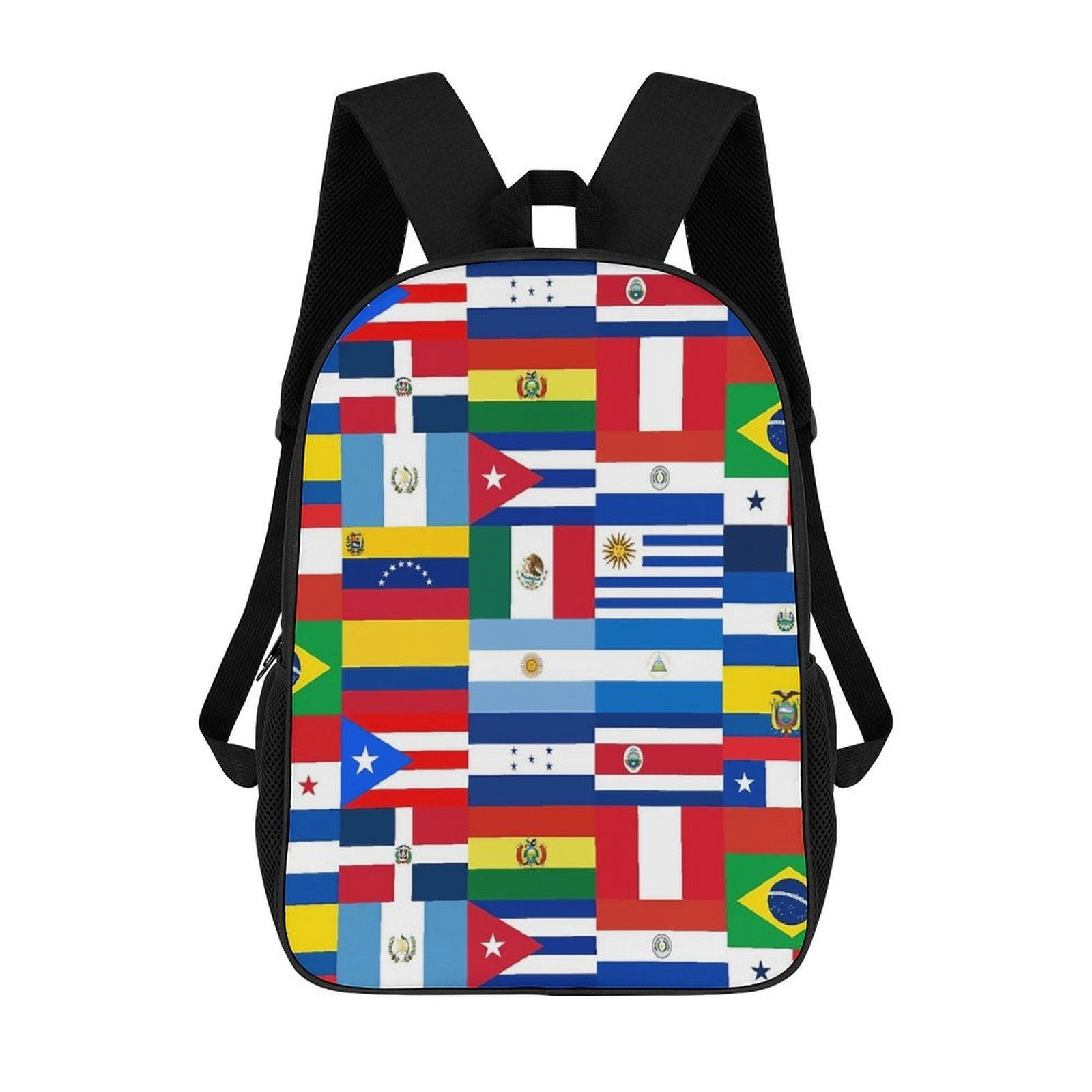 Flags Of All Countries Of The World 3D Print 17in adolescent Backpack ...