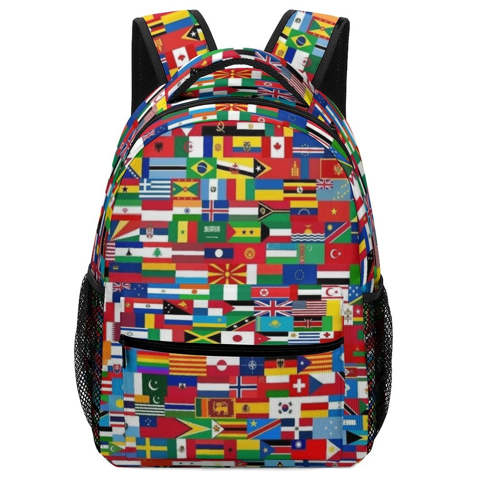 Flags Of All Countries Of The World Backpack Fashion Durable Business ...