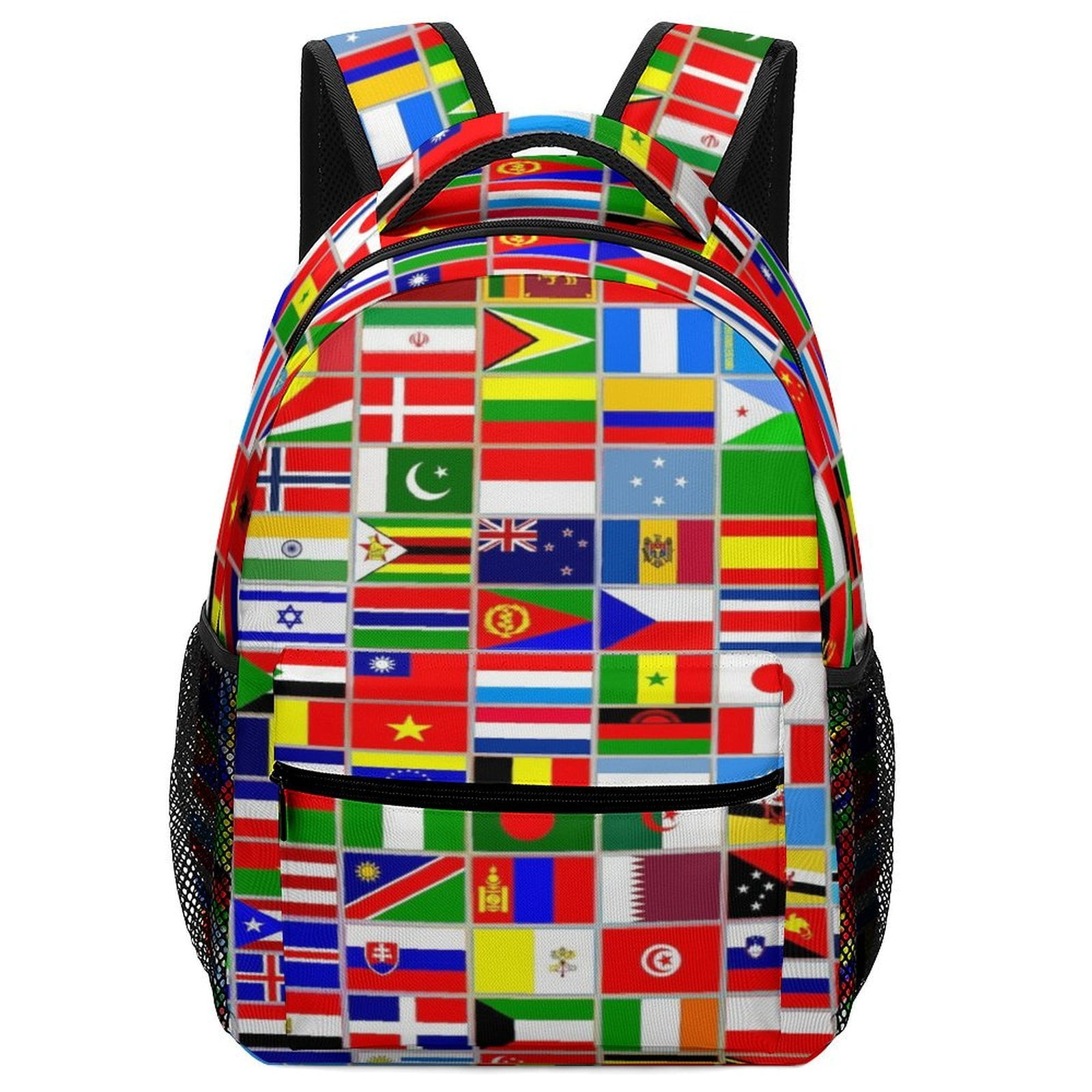 Flags Of All Countries Of The World Backpack Men Women Teenage Daypack ...