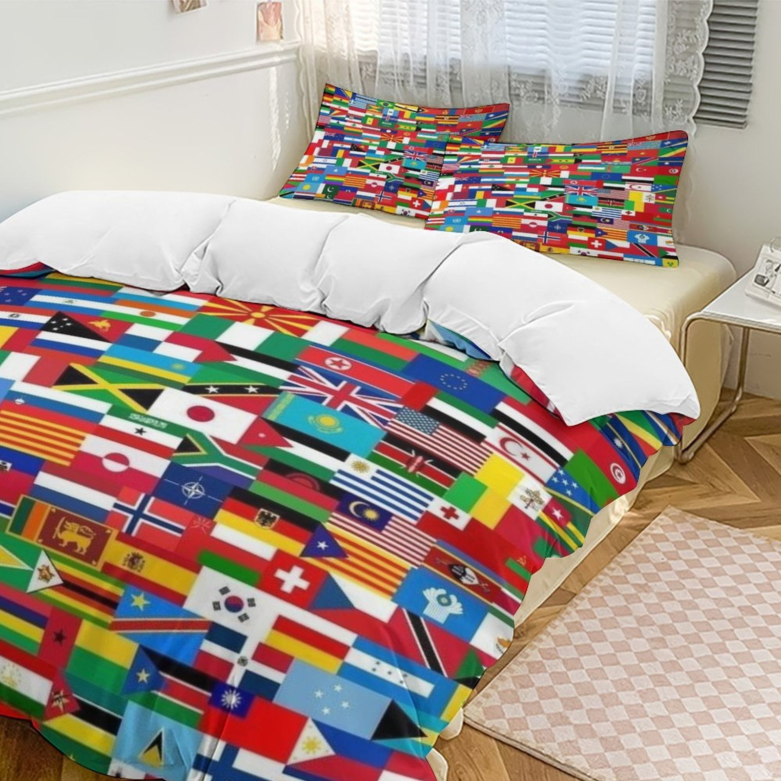 Flags Of All Countries Of The World Bedding Set Couple Bedclothes ...