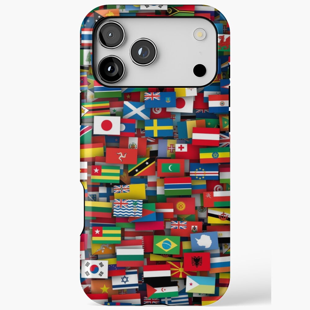 Flags Of All Countries Of The World Phone Cover for iPhone 11 12 13 14 ...
