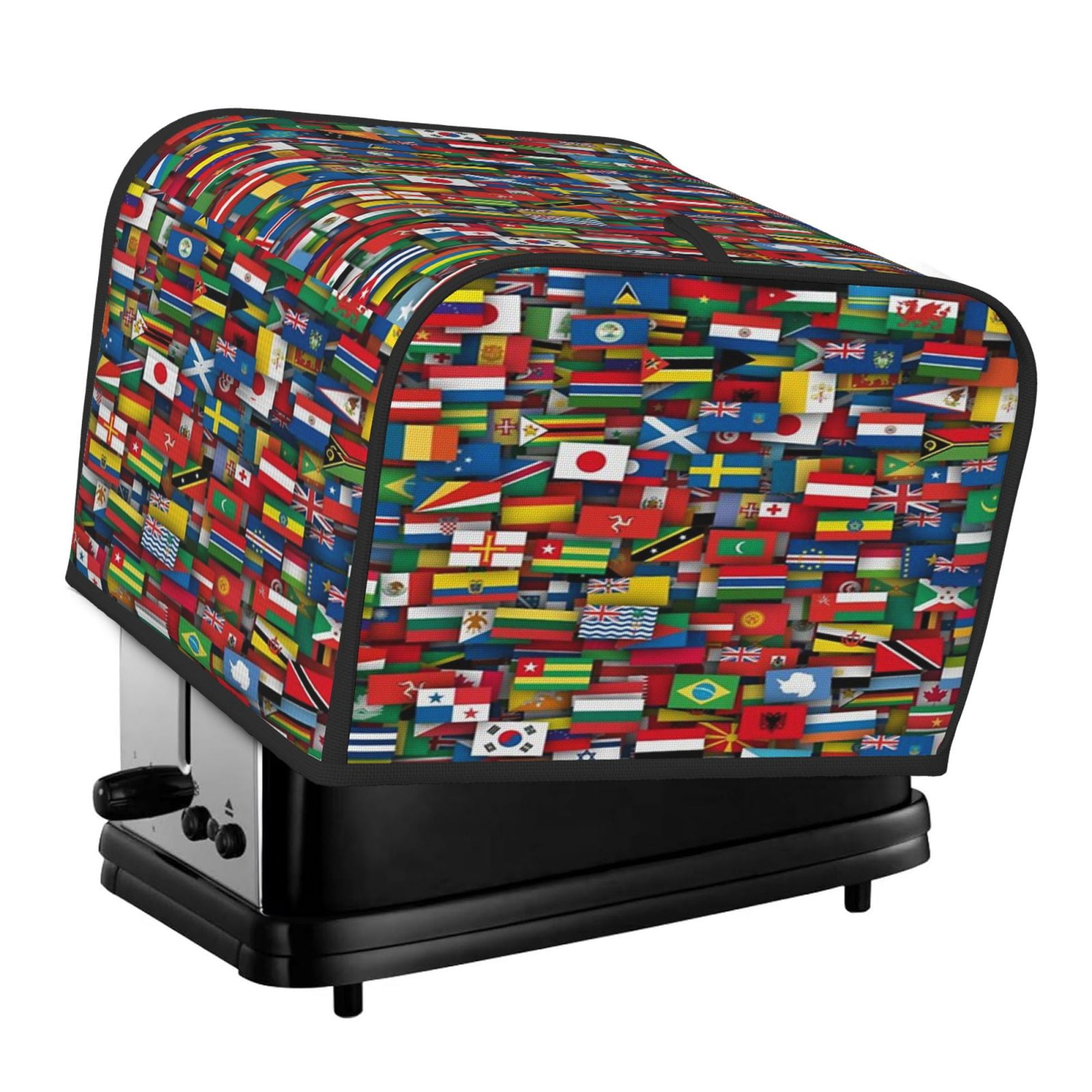 Flags Of All Countries Of The World Toaster Cover No Base for 4 Slice ...