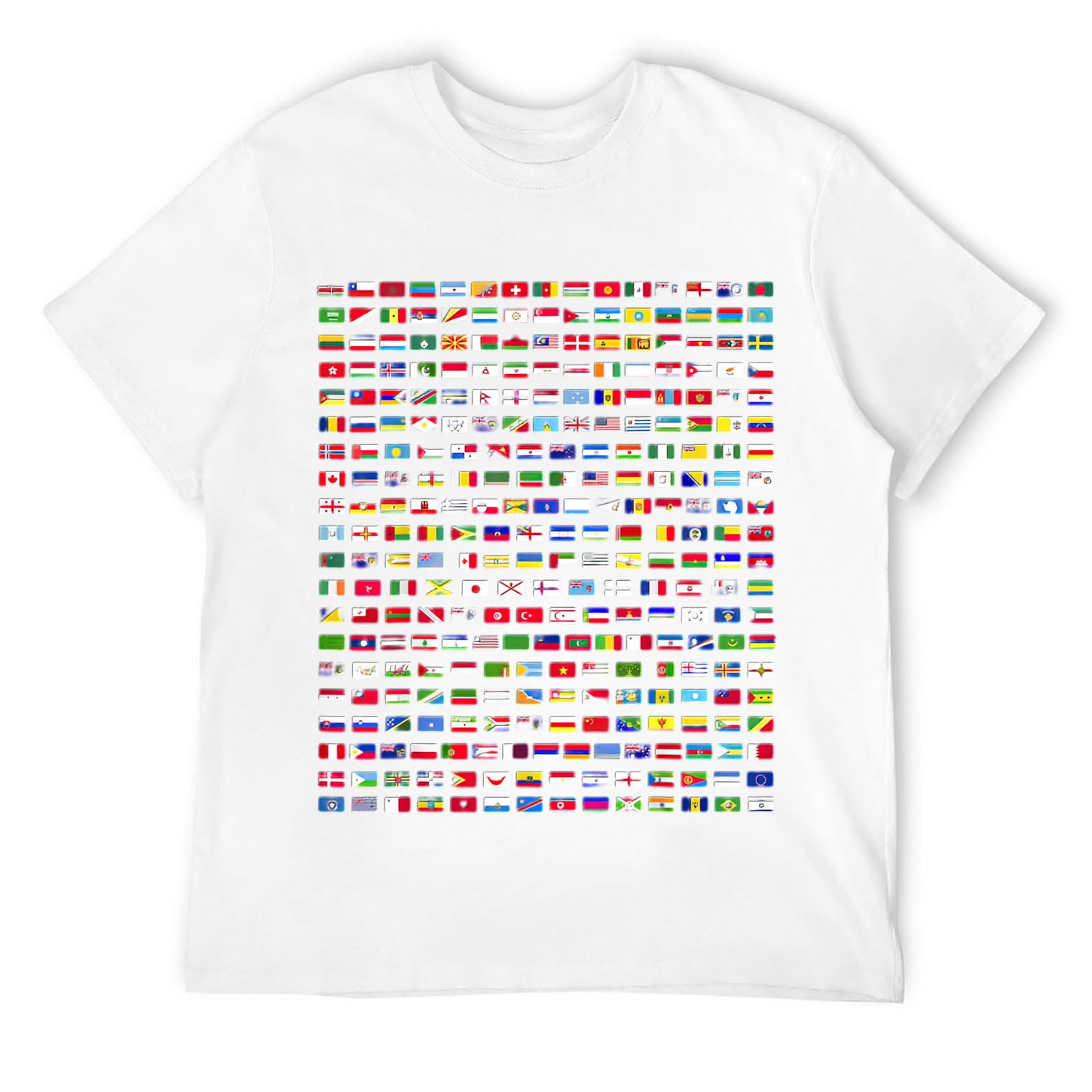 Flags Of The Countries Of The World International Earth Day T-Shirt ...