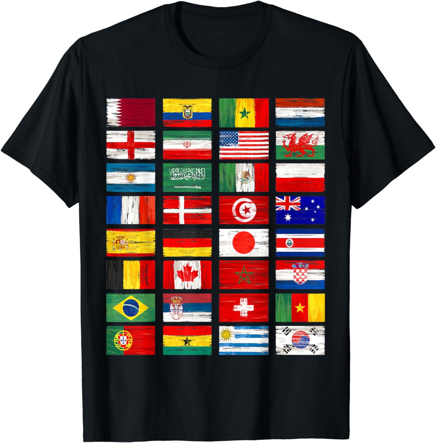 Flags Of The Countries Of The World | International Flag T-Shirt ...