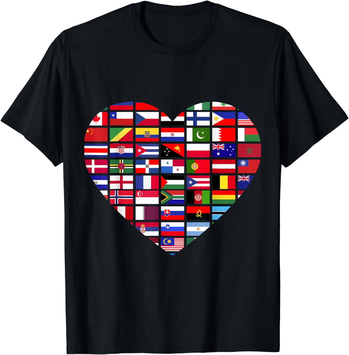 Flags Of The Countries Of The World T-Shirt - Walmart.com