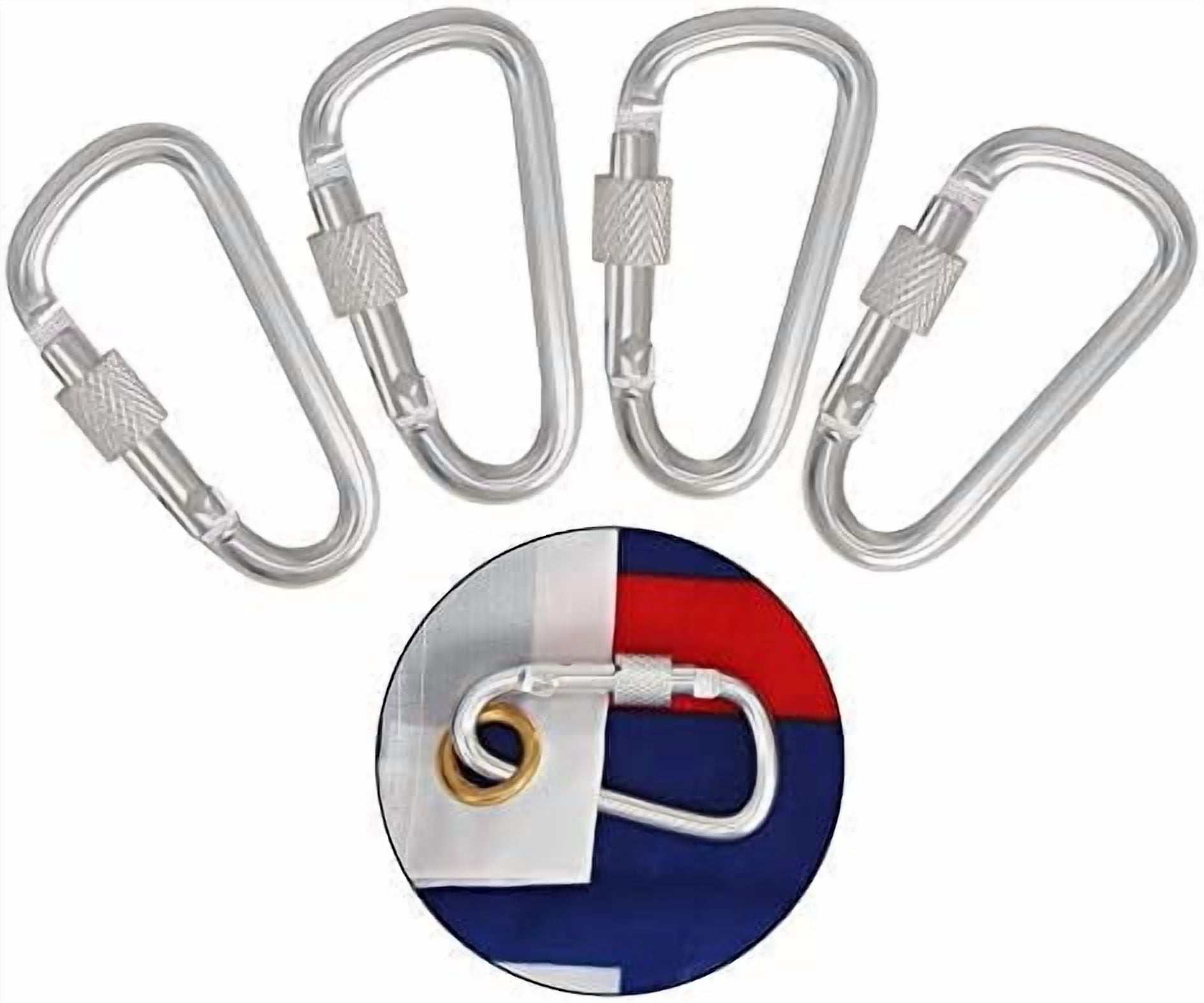 Flags Snaps Hook, Aluminum Flags Pole Clips, Flags Hardware, Accessory ...
