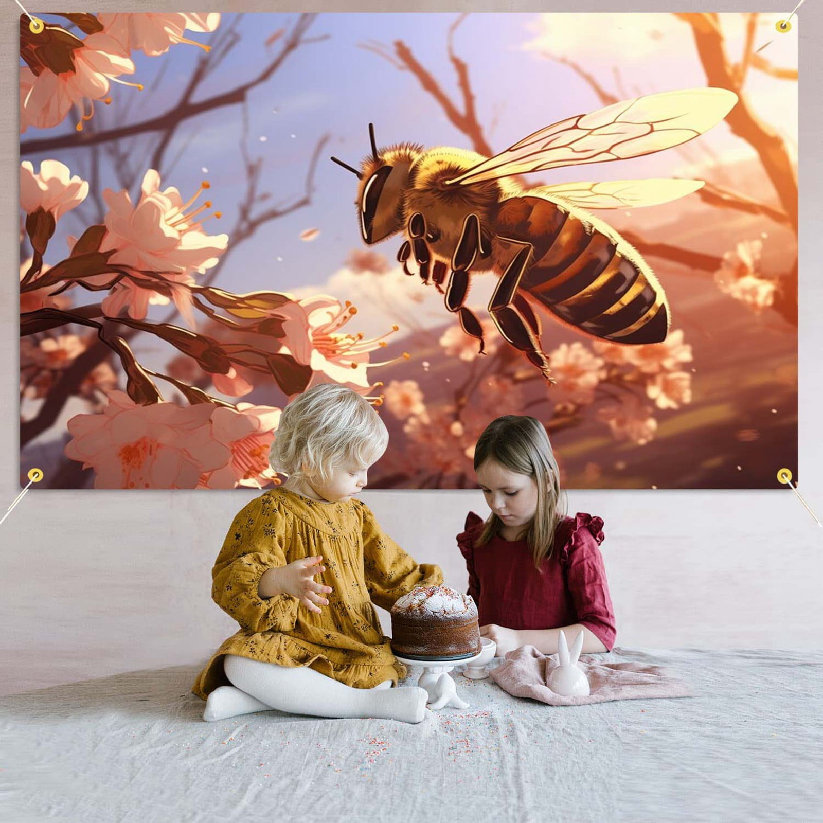 Flags for Outdoors Hanging Banner Front Door Signage Seasonal Party ...