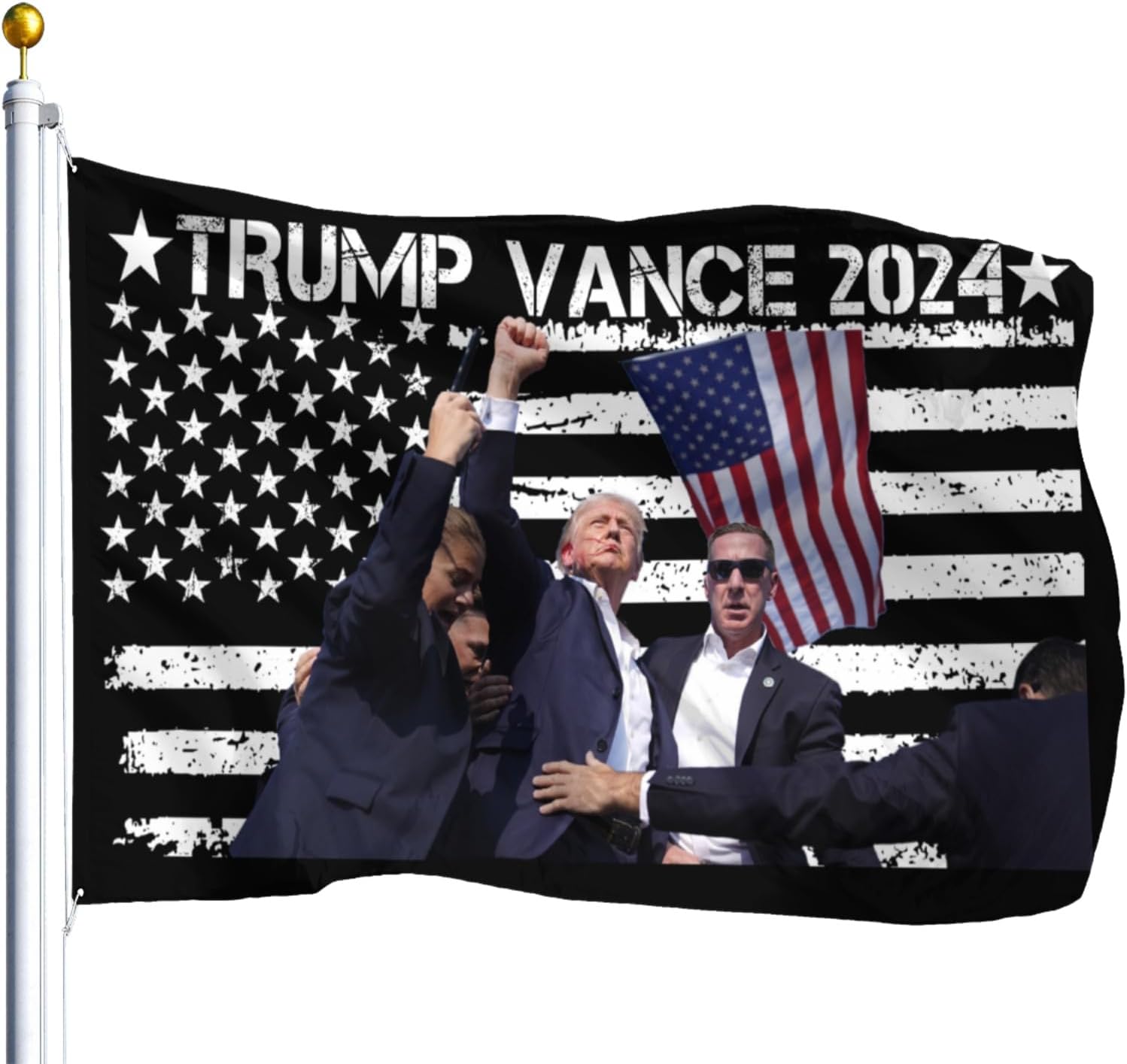 Flags for Room Flag, Funny Flags Unique Flag 3x5 Trump Vance 2024 3x5 ...