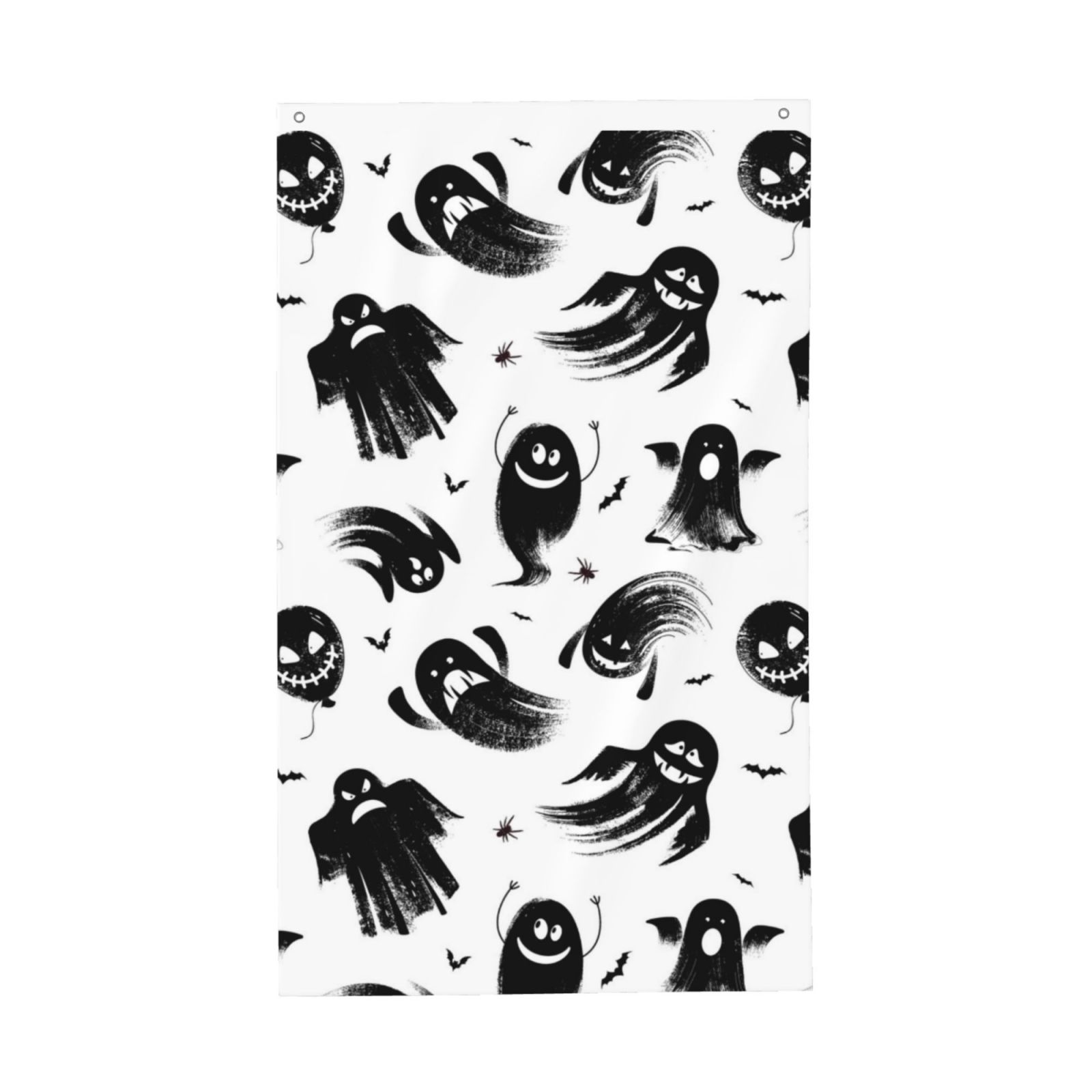 Flags - funny ghost Patterns halloween 3x5 Ft Double Sided Yard Flags ...