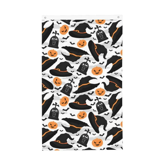 Flags - halloween hat Pattern 3x5 Ft Double Sided Yard Flags With ...
