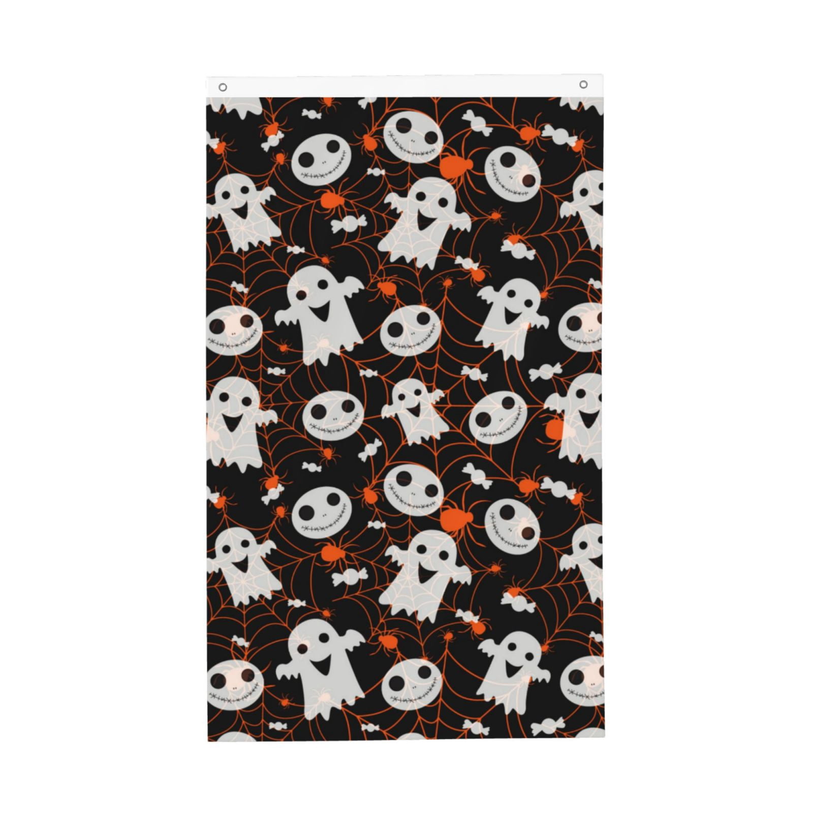 Flags - halloween spider web ghost 3x5 Ft Double Sided Yard Flags With ...