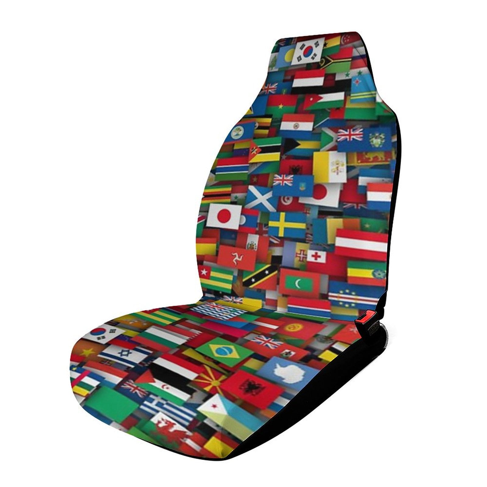 Flags of All Countries of The World Car Seat Covers Front Seats ...