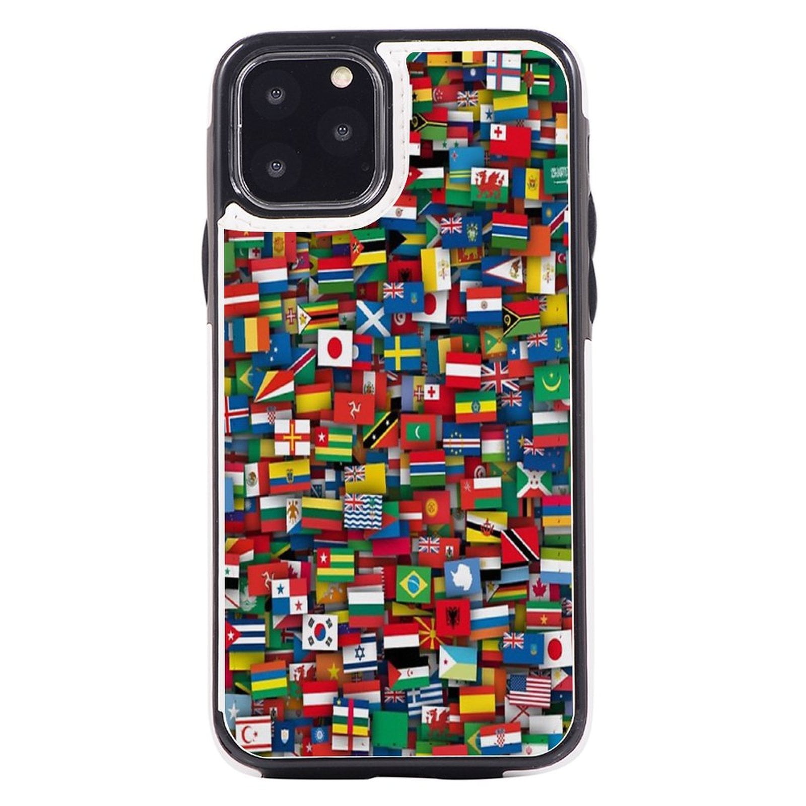 Flags of All Countries of The World Leather Wallet Case for iPhone 16 15 14 13 12 11 Pro Max ...