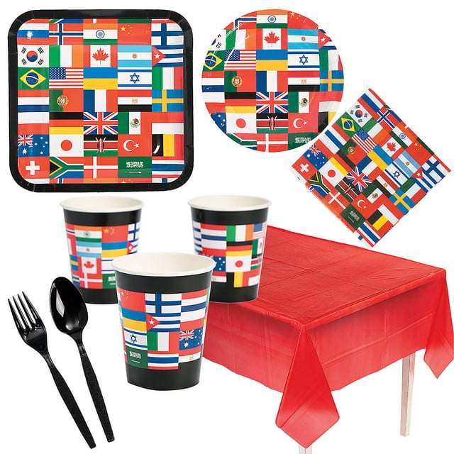 Global Flags Party Kit | Party favor sets for ecommerce - Walmart ...