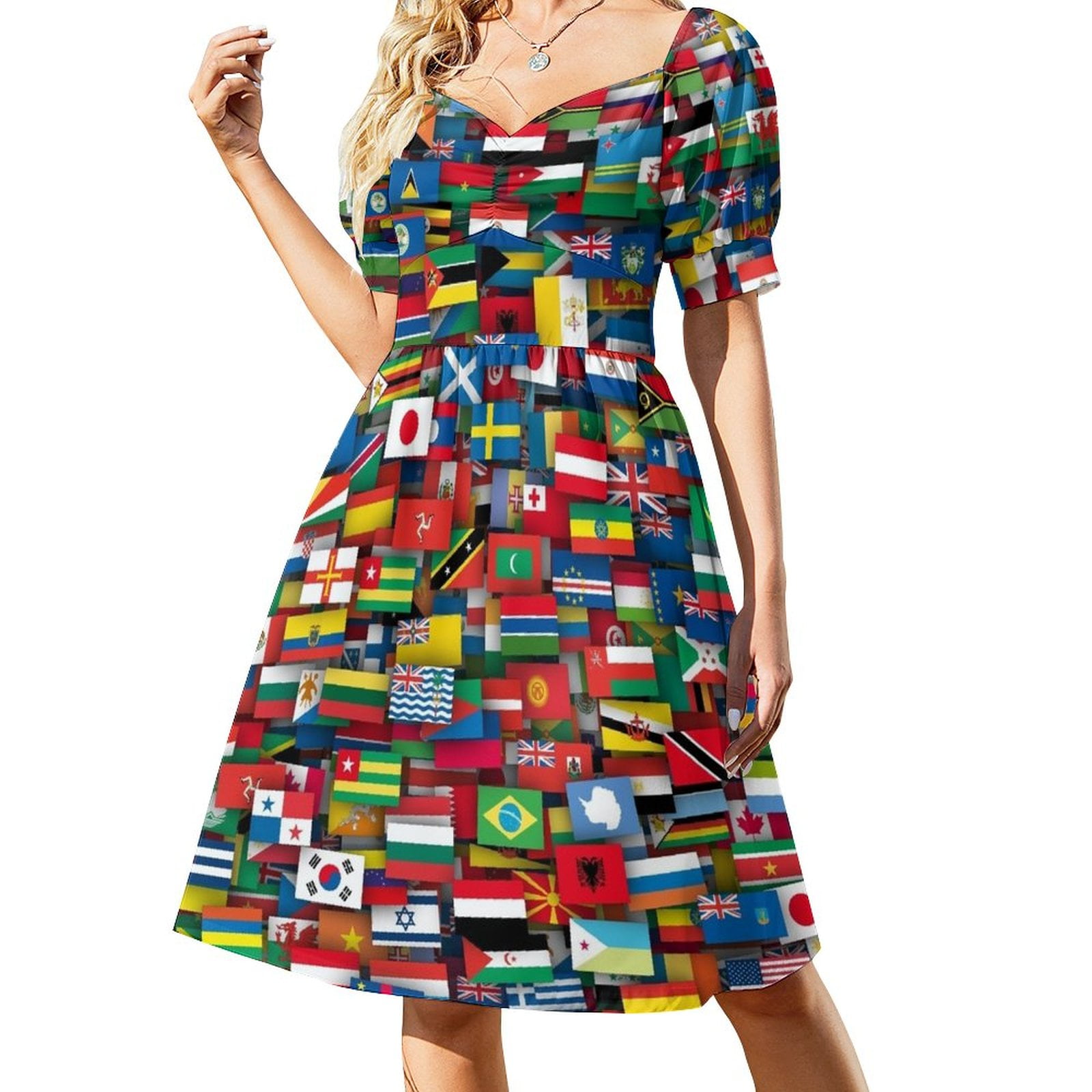 Flags of all countries of the world Dress dresses for women women's ...