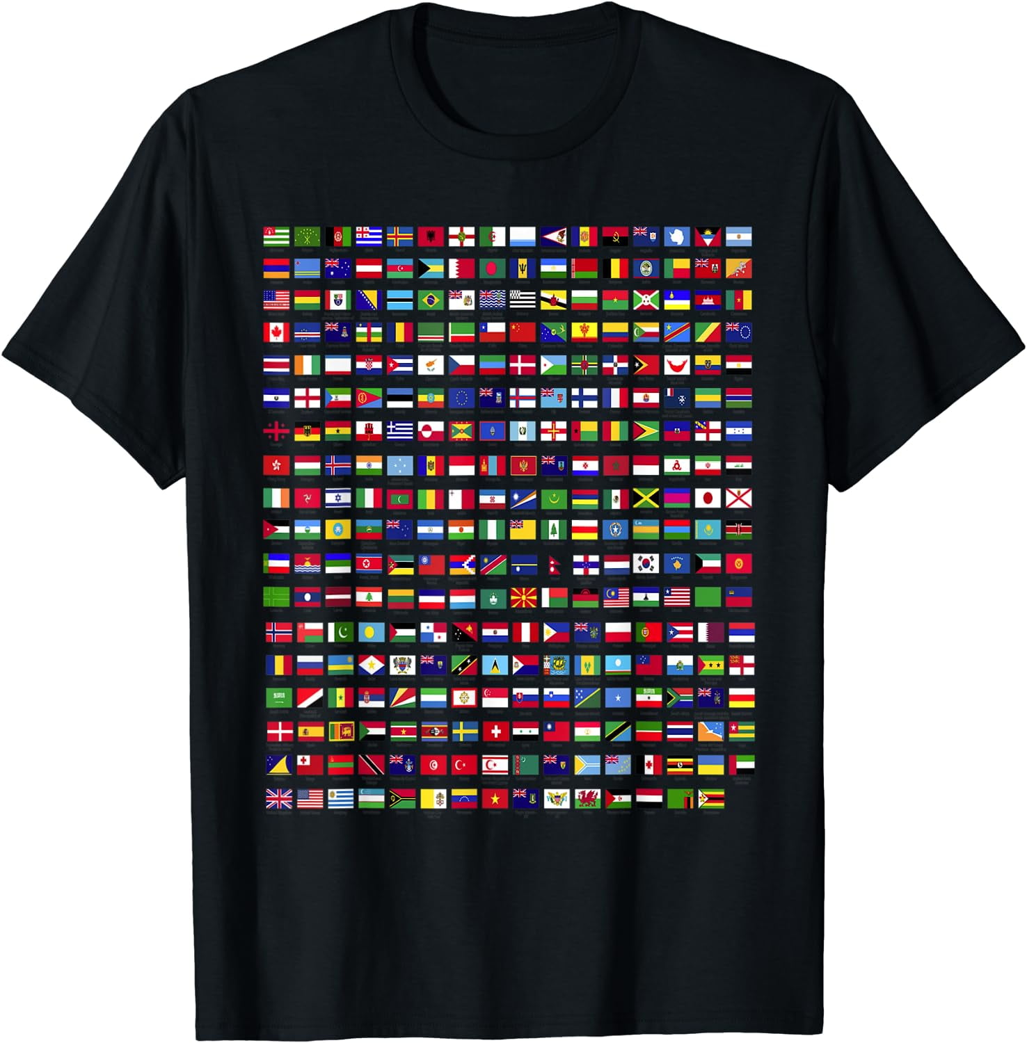 Flags of the Countries of the World 287 Flag International T-Shirt - Walmart.com