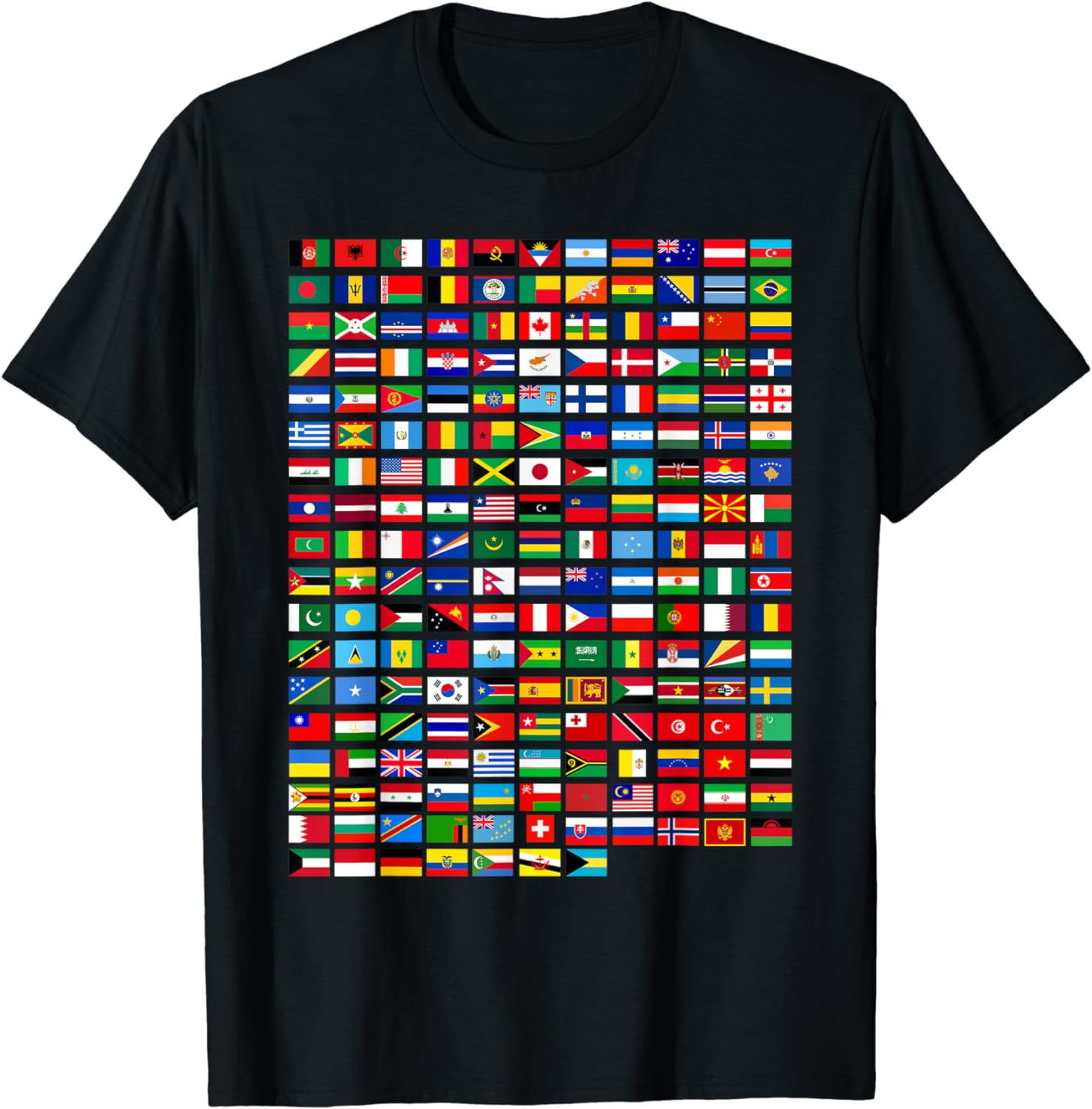 Flags of the Countries of the World Graphic Cool Designs T-Shirt - Walmart.com