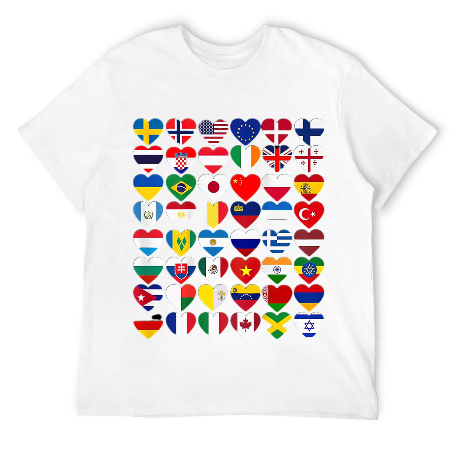 Flags of the Countries of the World,International Gift T-Shirt ...